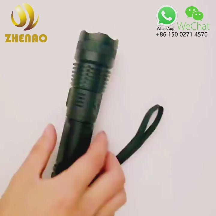 Zoomable Torch Light Lantern XHP50 Super Bright 9-core High Quality Le ...